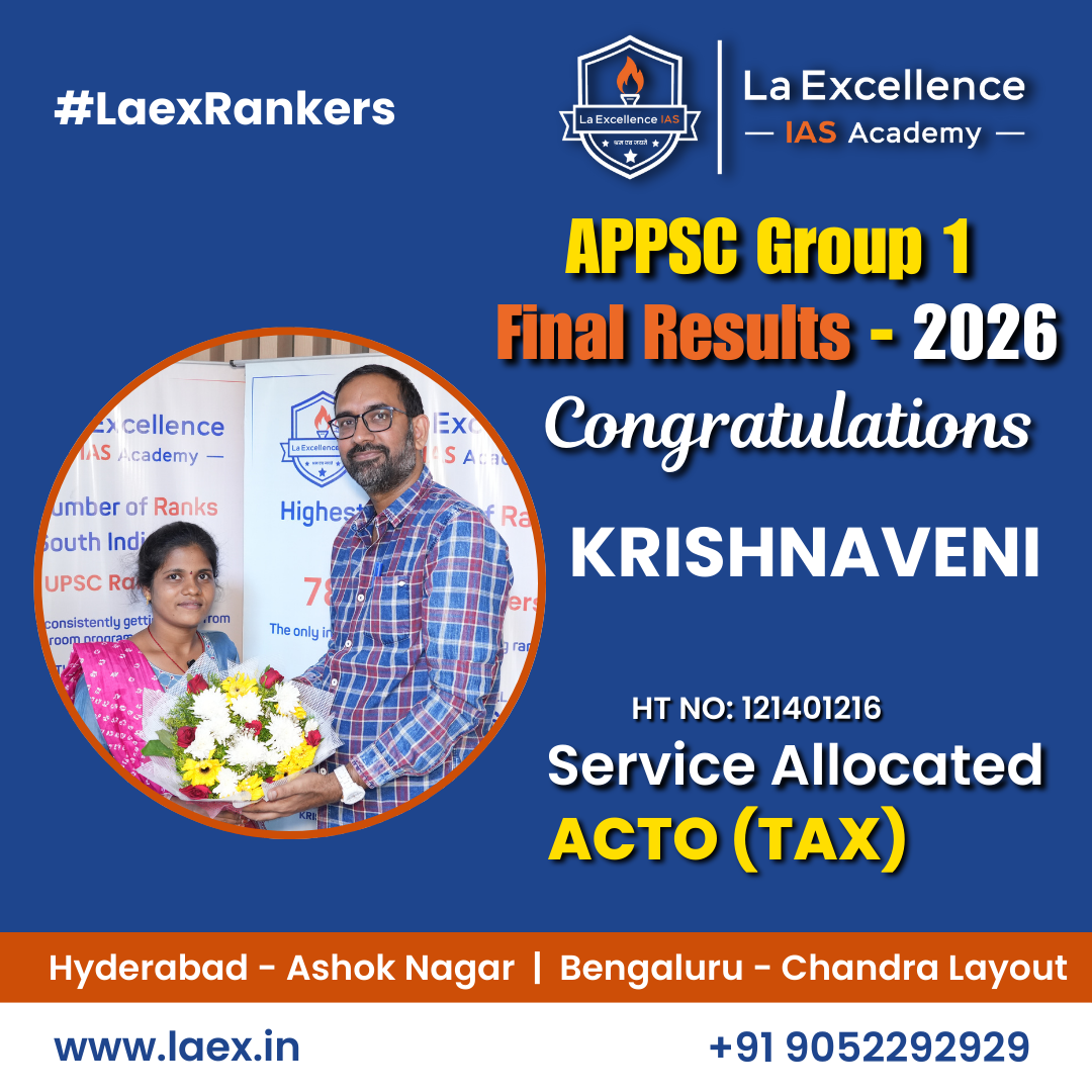 Krishna Veni’s Journey from SR Puram to ACST - Appsc Group1