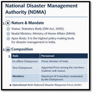 NDMA Guidelines for Identification of Disaster Victims